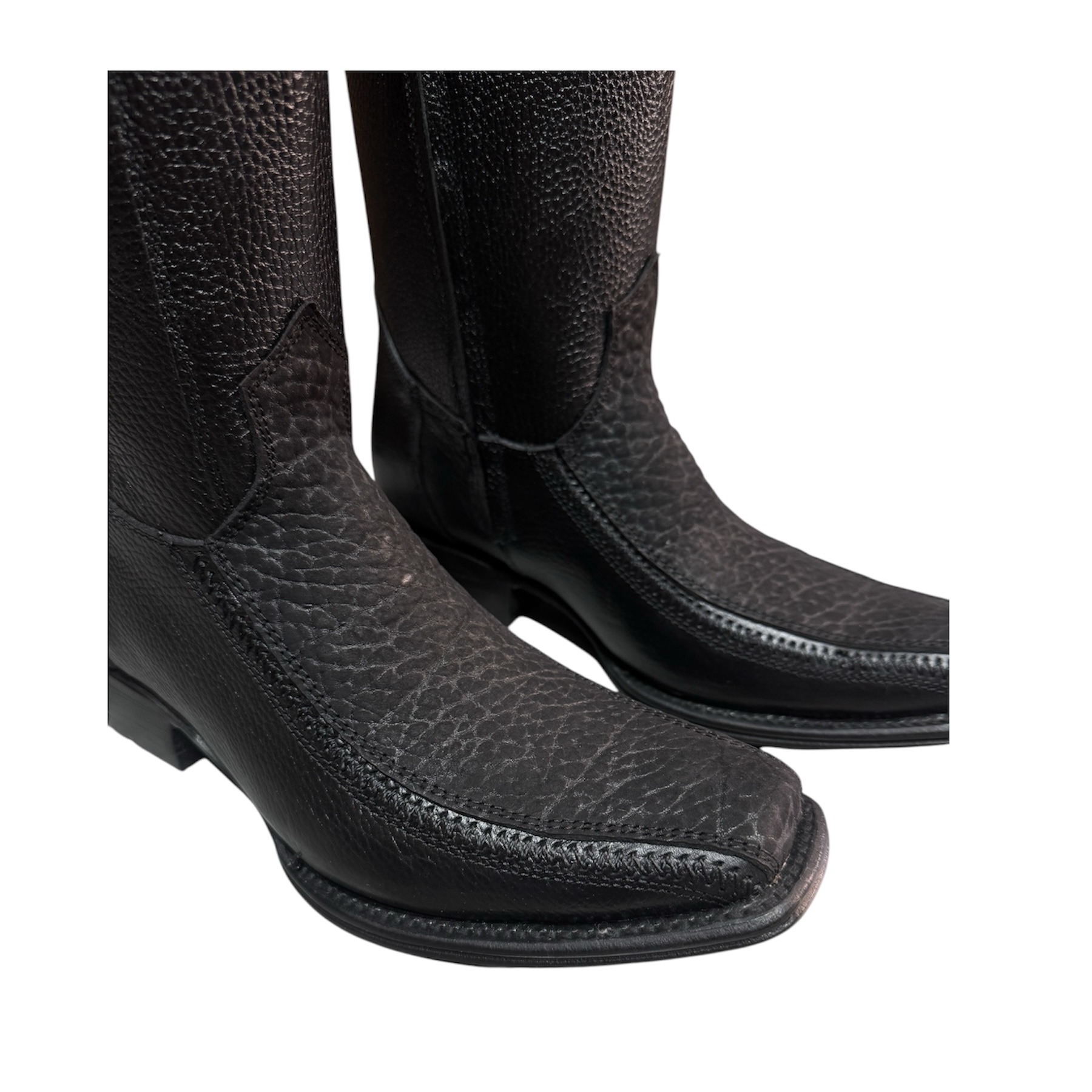Botas Dubai cuello de toro Negras – El Granero Western